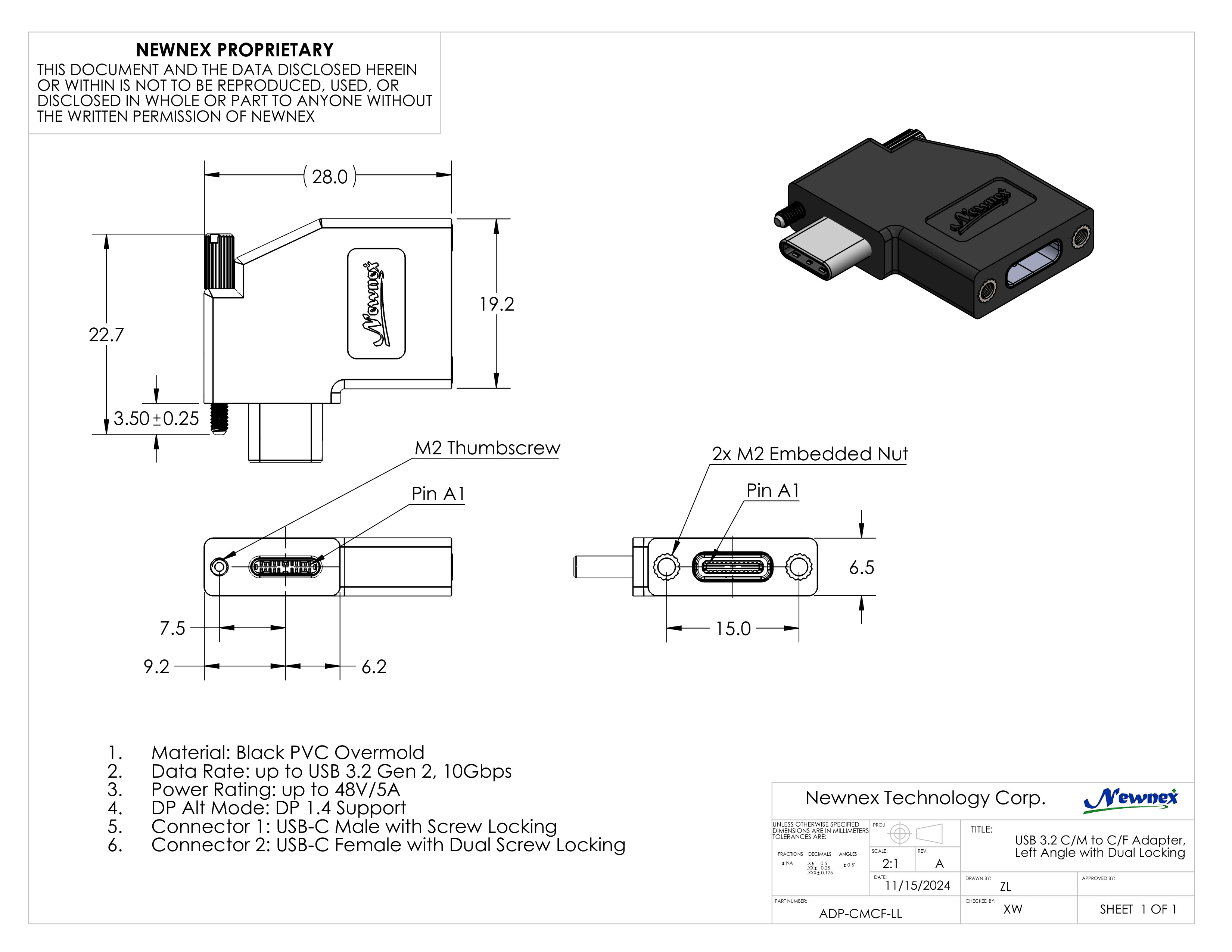 USB Adapter Built for High-Speed, High-Quality Connections