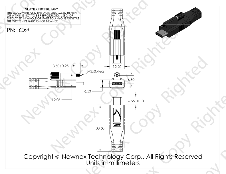 USB C to USB Legacy Connector Cable – A to C, B to C, Micro USB to C
