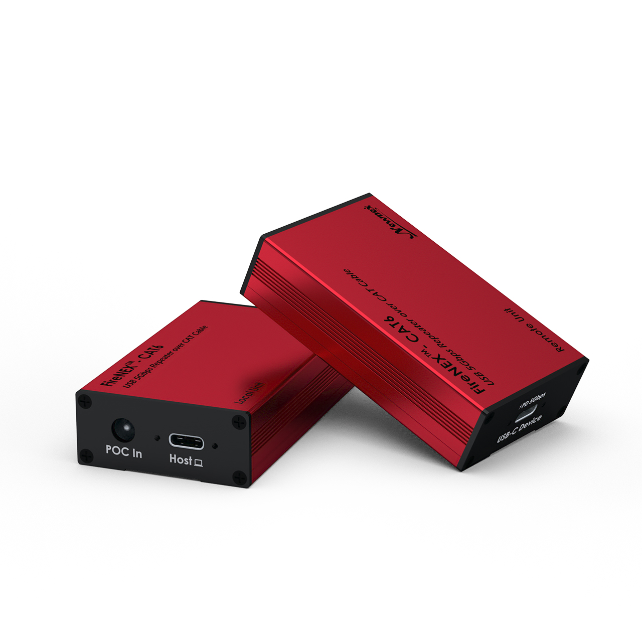 USB-C Extender for 5Gbps Data & 30W Power over CAT Ethernet Cable