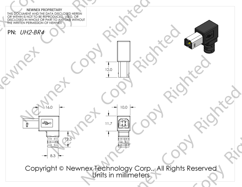 High-Speed USB A to B Cables, Explore Newnex USB 2.0 Cable Series