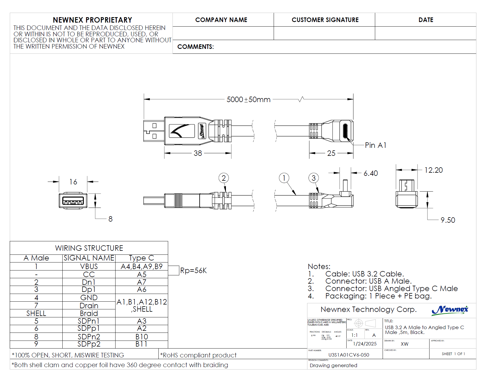 USB C to USB Legacy Connector Cable – A to C, B to C, Micro USB to C